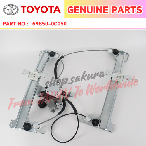 TOYOTA Genuine OEM 07-21 Tundra Back Window Glass Regulator w/ Motor ...