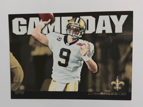 2011 Topps Game Day #GD-DBR Drew Brees New Orleans Saints/ SD Chargers ...