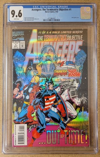 Avengers Terminatrix Objective #1 CGC 9.6 (1993) 1st Alioth - 1st Kang ...