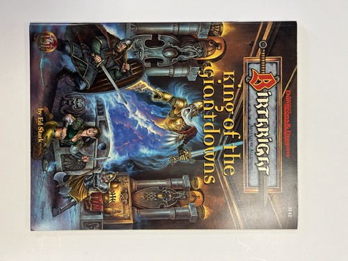 King of the Giantdowns Birthright Dungeons & Dragons 1st Printing TSR ...
