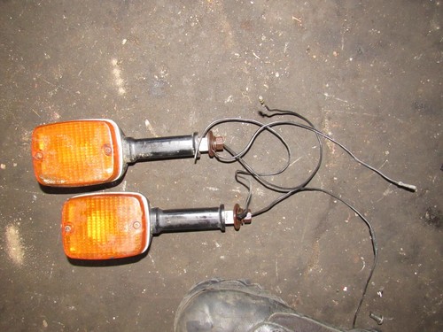 1981 Suzuki GS1100E Rear Turn Signal Blinker Directionals Left Right ...