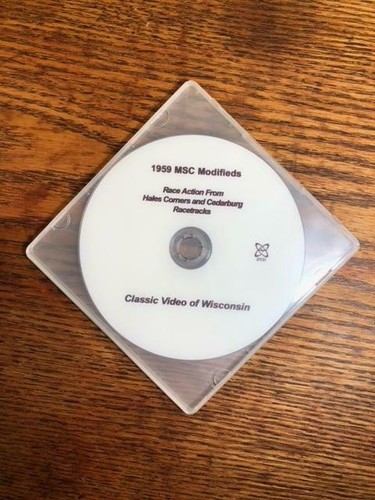 1959 MSC Modifieds Hales Corners Speedway & Cedarburg Raceway WI DVD | eBay