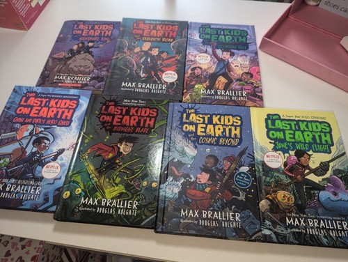 The Last Kids on Earth Book Hardcover & Paperback LOT of 7 Max Brallier ...