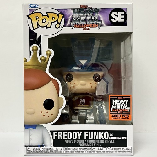 Funko POP! Freddy Funko as Soundwave Heavy Metal Halloween LE 4000 W ...