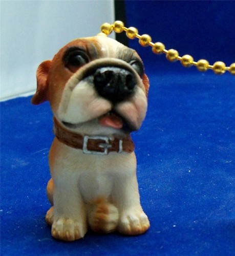 Adorable Precious Puppy Dog Bulldog Fan Pull / Ceiling Fan Pull New | eBay