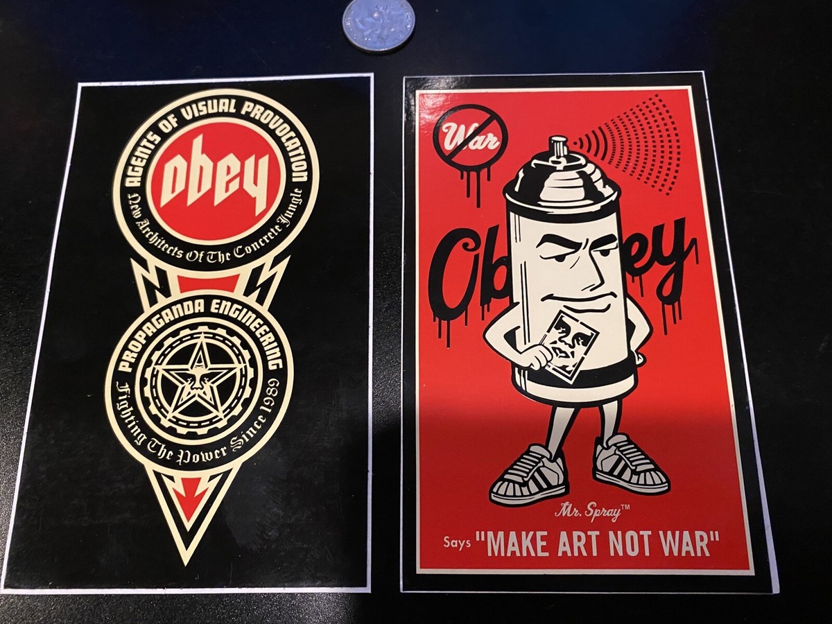 Obey Stickers Original