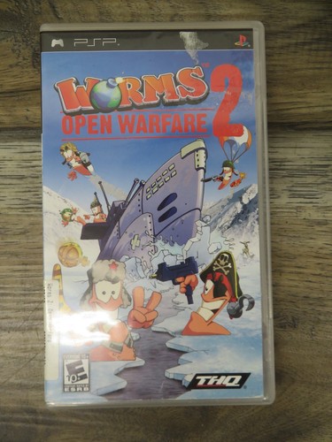 Worms 2 Open Warfare - PlayStation Portable PSP, Complete In Box CIB ...