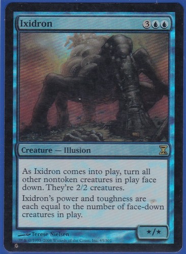 Magic the Gathering - 1 x FOIL RARE Ixidron (TSP) | eBay Australia