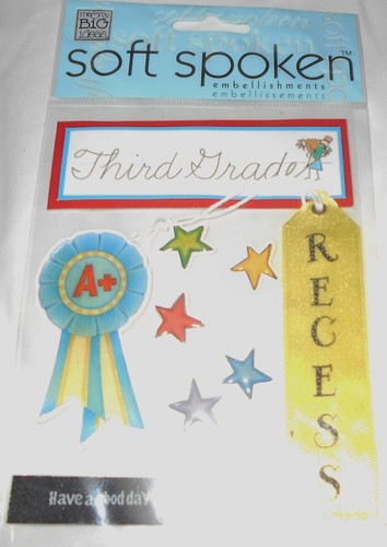 THIRD GRADE Recess Stars A+ Student School Class MAMBI Stickers ...