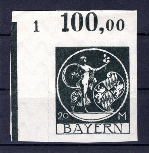 Bavaria 195U Plate Number With MNH Mint (K9772 | eBay
