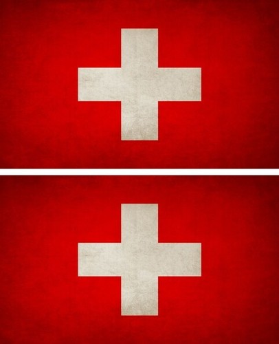 2X Vintage Distressed Flag Sticker CH Switzerland | eBay