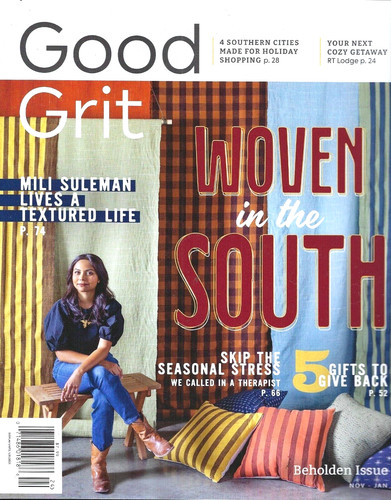 GOOD GRIT MAGAZINE | NOV, 2022 - JAN 2023 | WOVEN IN THE SOUTH | eBay