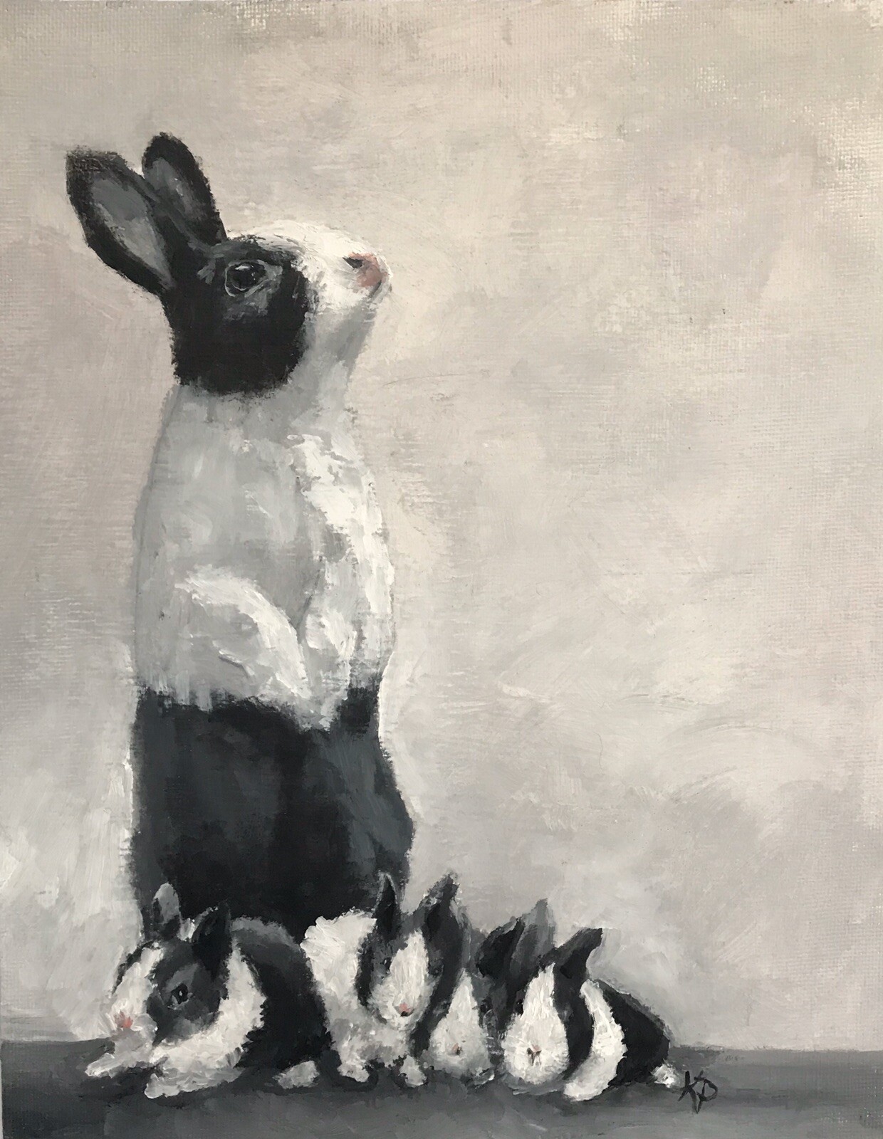 ACEO ATC Signed Art Print “Blue Ridge” Artist Trading Card Appalachian ...