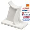 UNIVERSAL COLUMN RADIATOR SUPPORT FEET WHITE RAL9016 CAST IRON ...