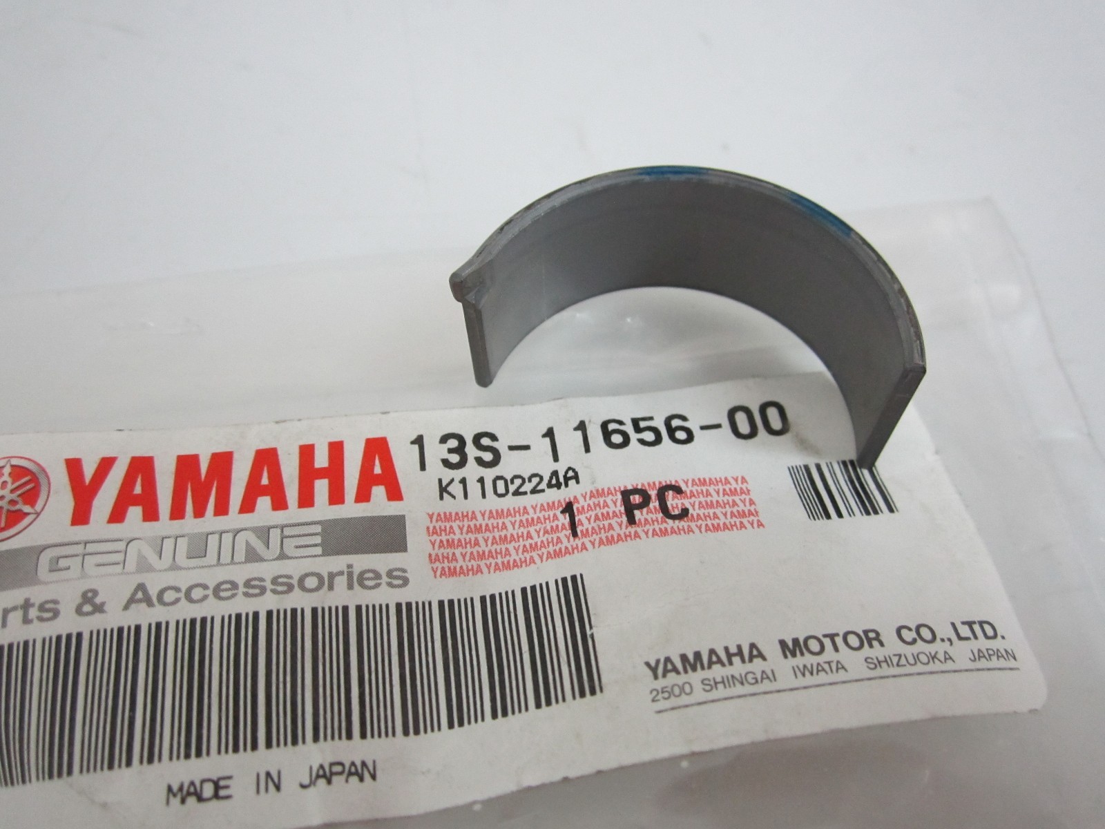 68V-11656-10-00 Yamaha Plane bearing, connecting rod 68V116561000, New ...