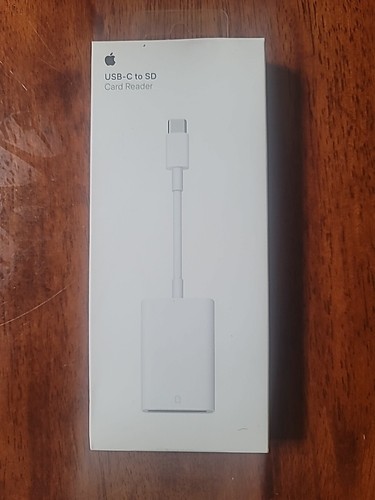 Apple USB-C to SD Card Reader 190198905000 | eBay