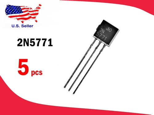 2N5771 (5 pcs) TO-92 PNP 15V 0.2A Transistor - Free & Fast ship. | eBay