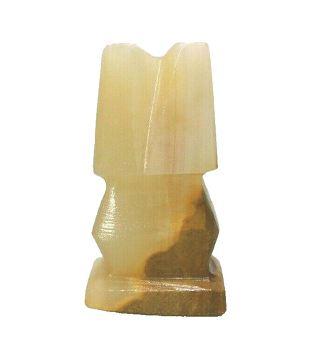 Handmade Marble Chess piece, ROOK, white (beige) approx 1 1/8 X 5/8 X 2 ...