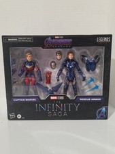 Marvel Legends Infinity Saga Captain Marvel and Rescue Armor (Avengers ...