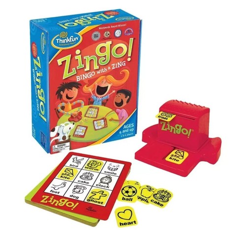Zingo! "Bingo with a Zing" Kids/ Family Board Game by Thinkfun New P11 ...