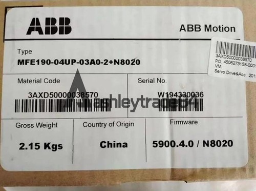 1PCS NEW ABB Servo Drive MFE190-04UP-03A0-2+N8020 | eBay