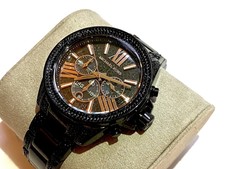 Michael Kors Black Stainless Steel Wristwatches for sale | eBay