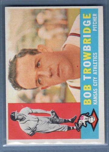 1960 Topps #66 Bob Trowbridge EX GO255 | eBay