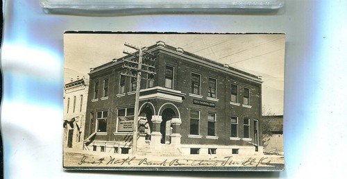 JEWELL KANSAS BANK REAL PHOTO POSTCARD 9346R | eBay