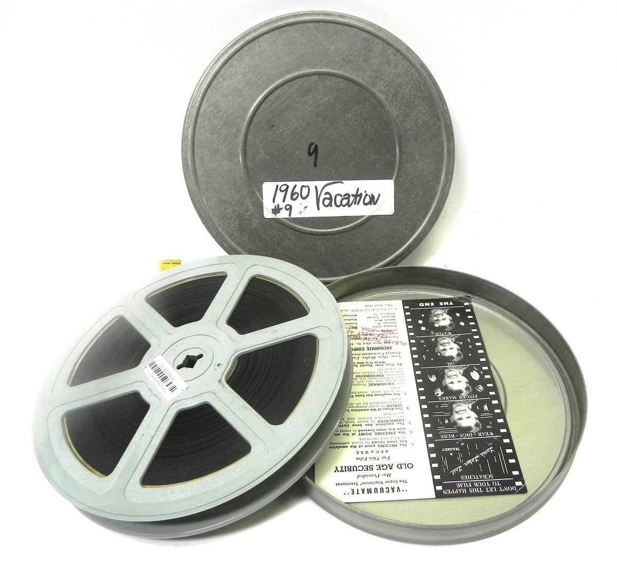 Old Movie Film Reels