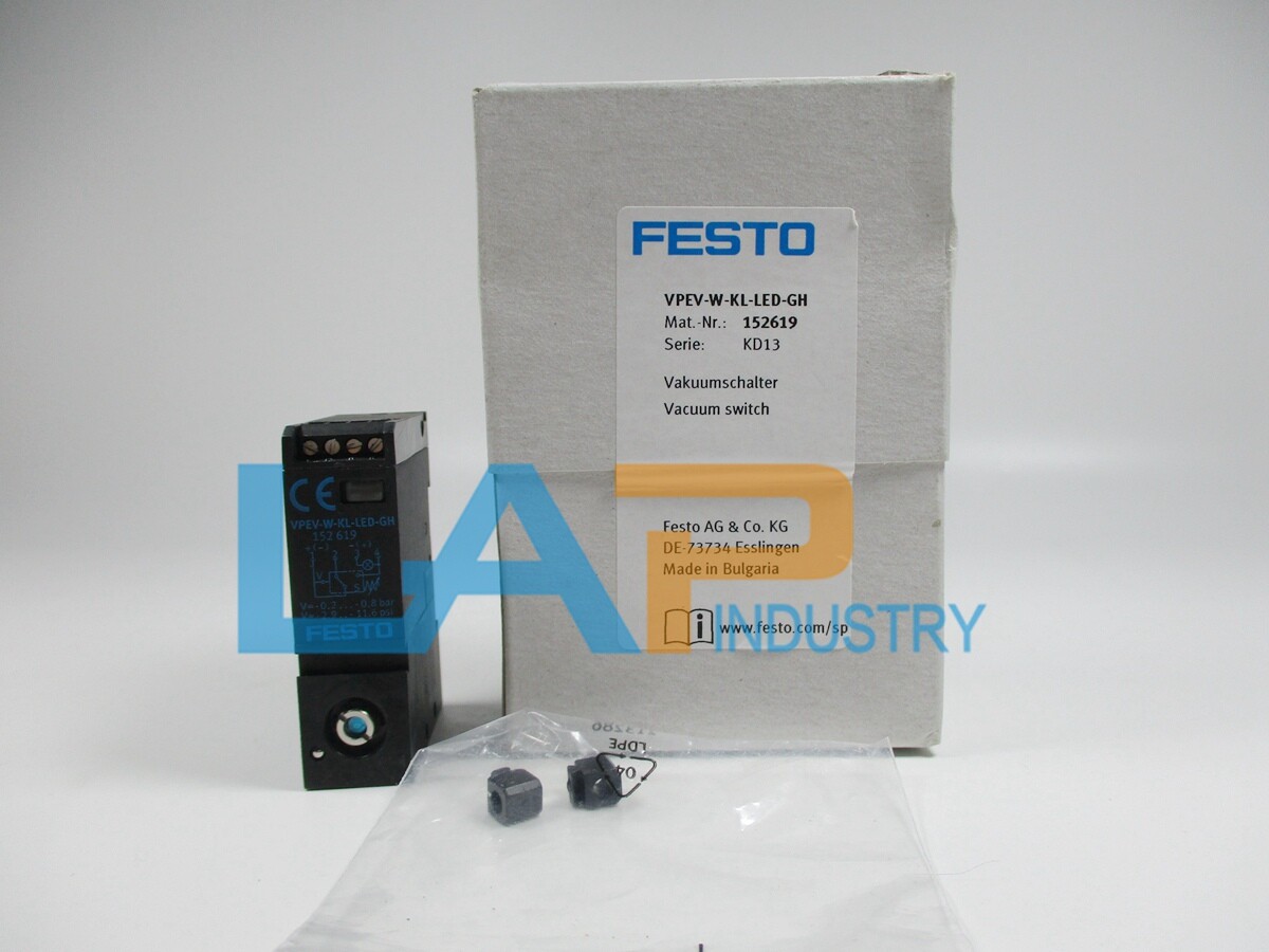FESTO Pneumatic/electric Pressure Converter Pressure Switch, 42% OFF