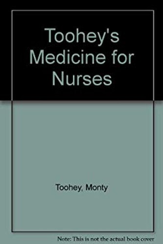 Médecine De Toohey Pour Infirmières Relié Arnold, Bloom, Stephen Blo | eBay