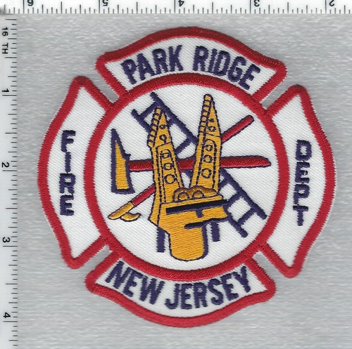 Park Ridge Fire Department (New Jersey) Shoulder Patch | eBay