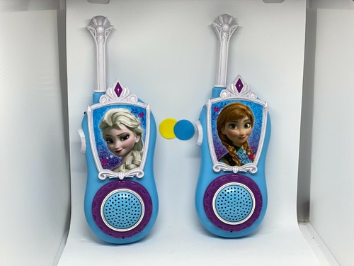 Disney Frozen Chill n Chat 2 Way Long Range Radio Elsa Anna Walkie ...
