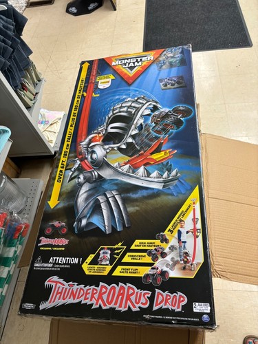 Hot Wheels Monster Jam ThunderROARus drop 778988460627| eBay