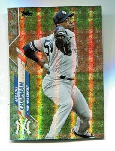 2020 Topps - AROLDIS CHAPMAN - Foil Fractor Superfractor 1 of 1 #161 #d ...