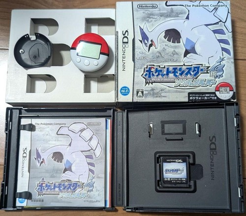 Nintendo DS Pokemon Soul Silver with pokewalker | eBay