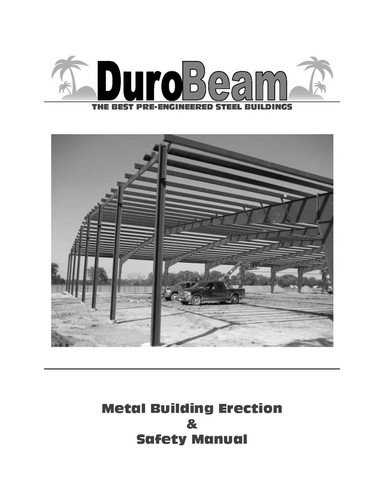 Duro Pre-Engineered I-BEAM Steel Metal Building Erection Construction ...
