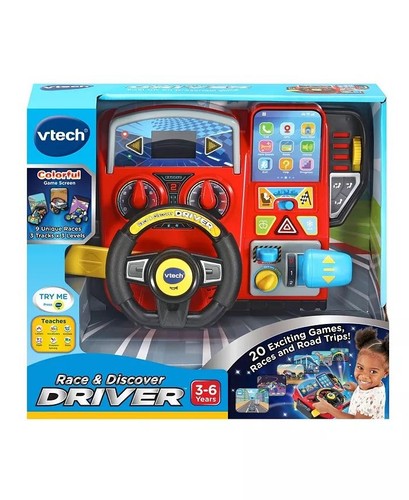 VTech Race & Discover Driver Electronic Baby and Toddler Toys | eBay