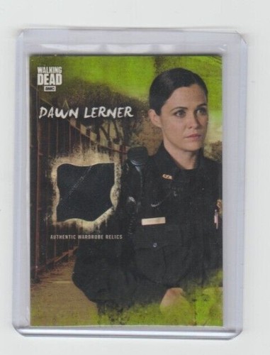 WALKING DEAD ROAD TO ALEXANDRIA CHRISTINE WOODS/DAWN LERNER RELIC CARD ...