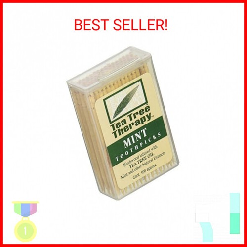 Tea Tree Therapy Mint Toothpicks 100 Ct (Pack of 1) | eBay