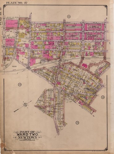 1929 BELCHER HYDE ATLAS OF QUEENS, NYC-MAP-RIDGEWOOD-BY MT JUDAH ...