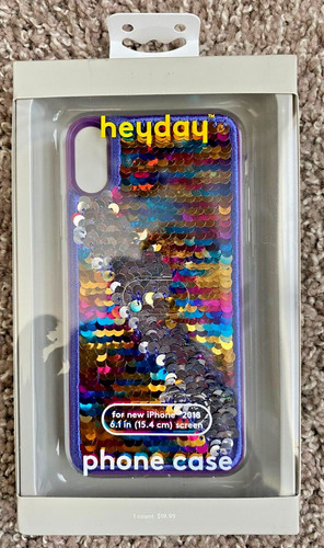 Heyday iPhone XR Rainbow Sequins Case – High Quality | eBay