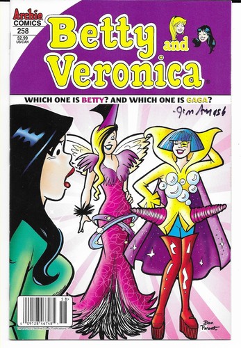 Betty and Veronica #258 SIGNED by Jim Amash - Archie Comics VF/NM | eBay