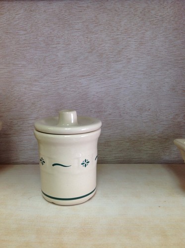 Longaberger Small Condiment Set Of 2- Heritage Green - USA - NIB | eBay