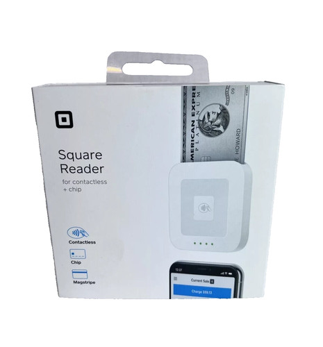 Square Credit Card Reader For Contactless + Chip 855658003848 | eBay
