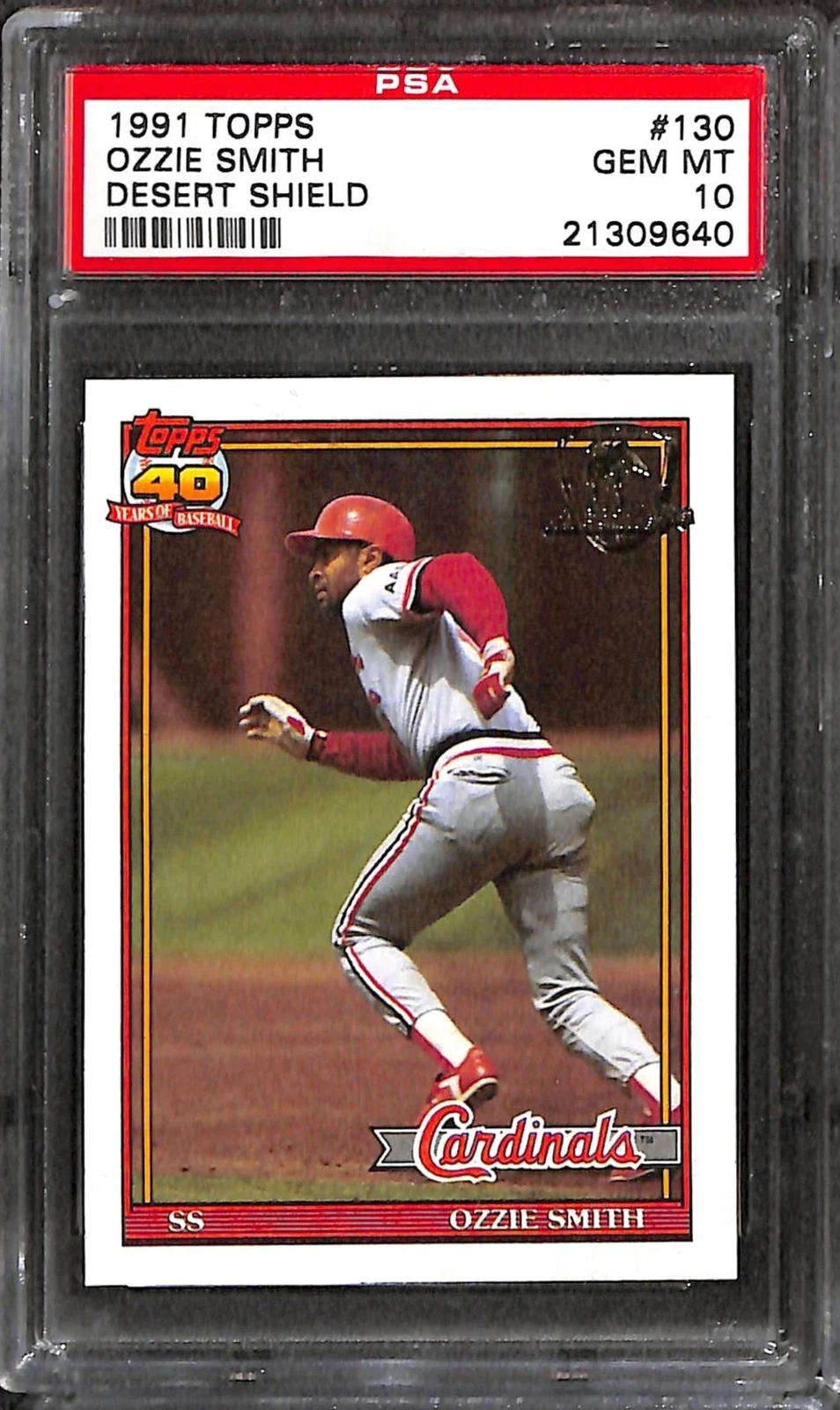 Ozzie Smith 1991 Topps Desert Shield #130 Base Price Guide - Sports ...