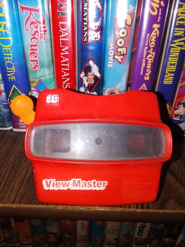 Vintage 3D View-Master Red Phototype Slide Viewer Classic | eBay