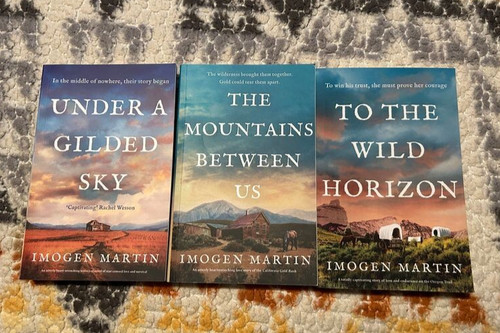 Imogen Martin - 3 book set Under a Gilded Sky Wild Horizon Mountains ...