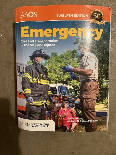 AAOS Emergency EMT/EMS 12th Edition Textbook | eBay