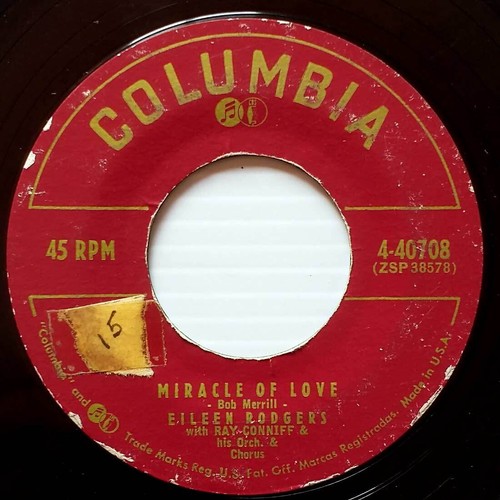 Eileen Rodgers - Miracle Of Love / Unwanted Heart [7" 45 rpm Single] | eBay